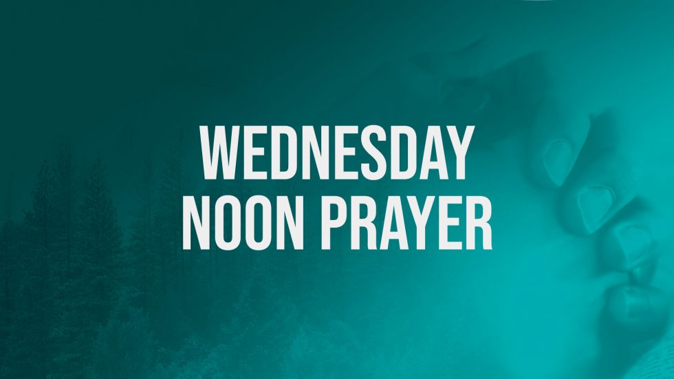 May 27, 2026 Noon Prayer – Billye Brim Ministries
